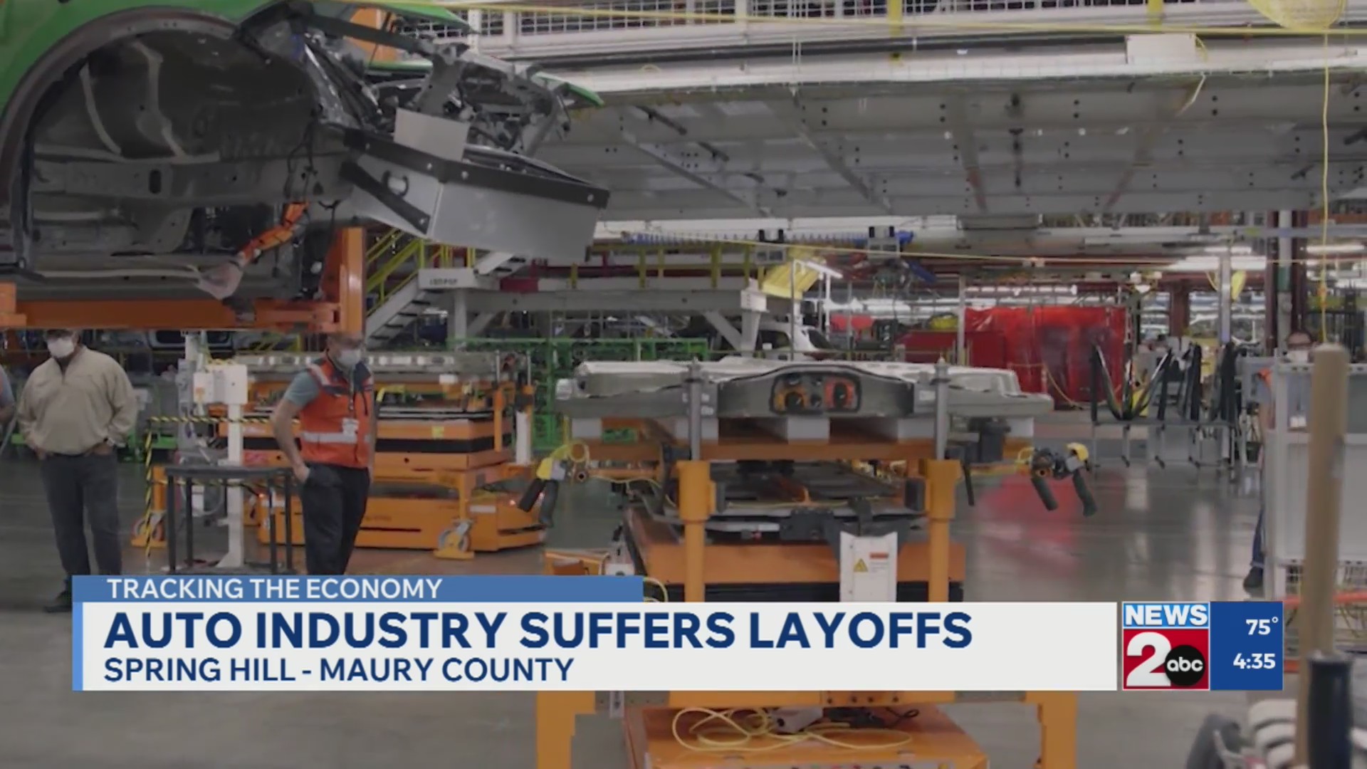 Auto industry suffers layoffs in Spring Hill