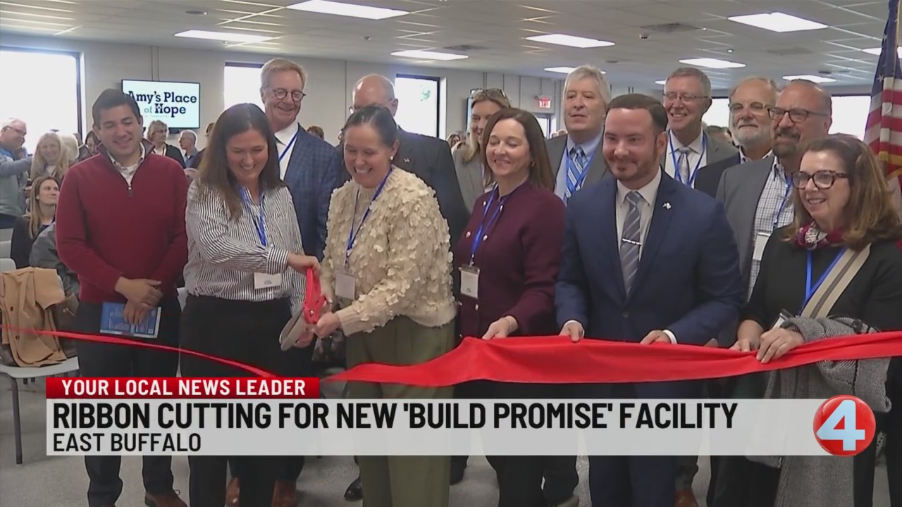 Ribbon cut at new men’s homeless shelter with 80 code blue beds in Buffalo