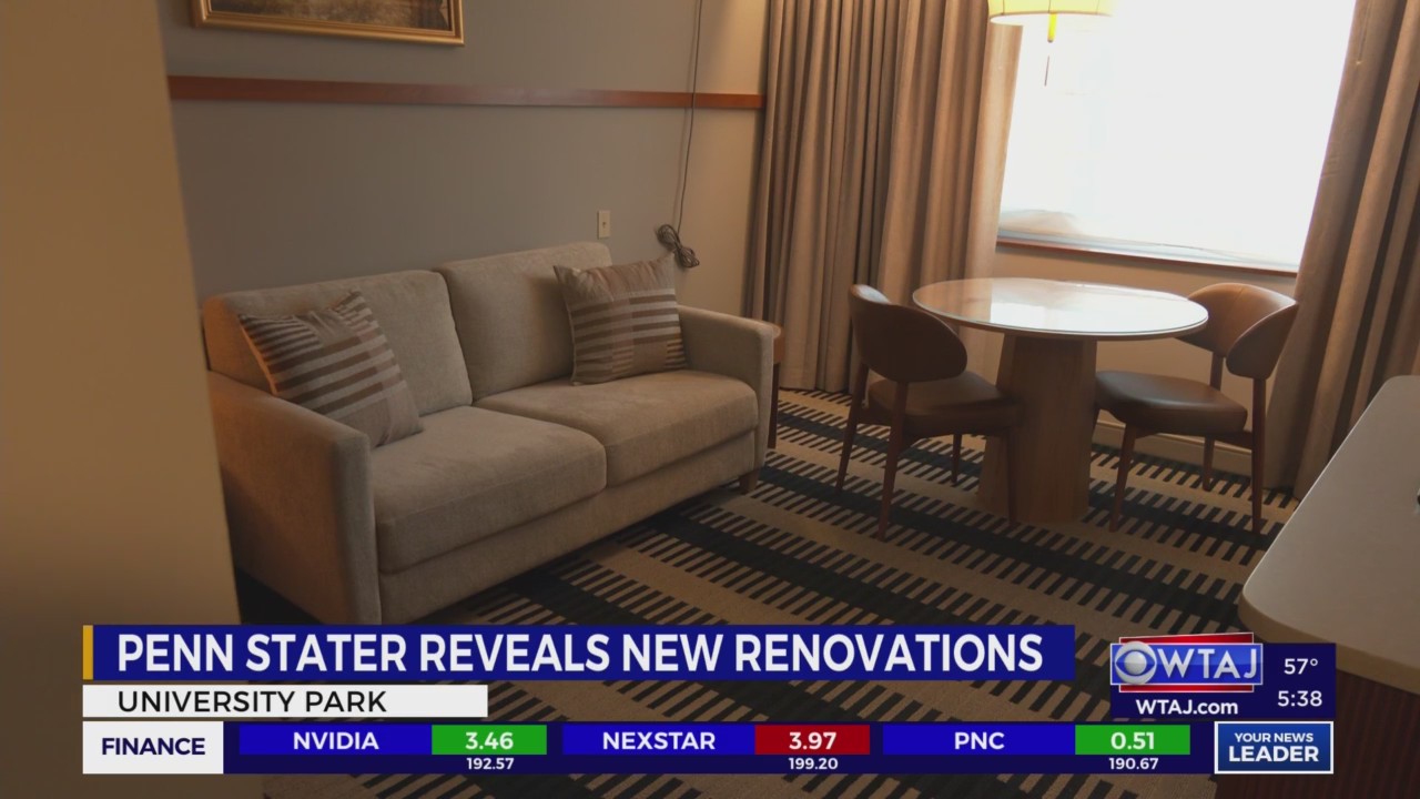 Penn Stater reveals newly-renovated building