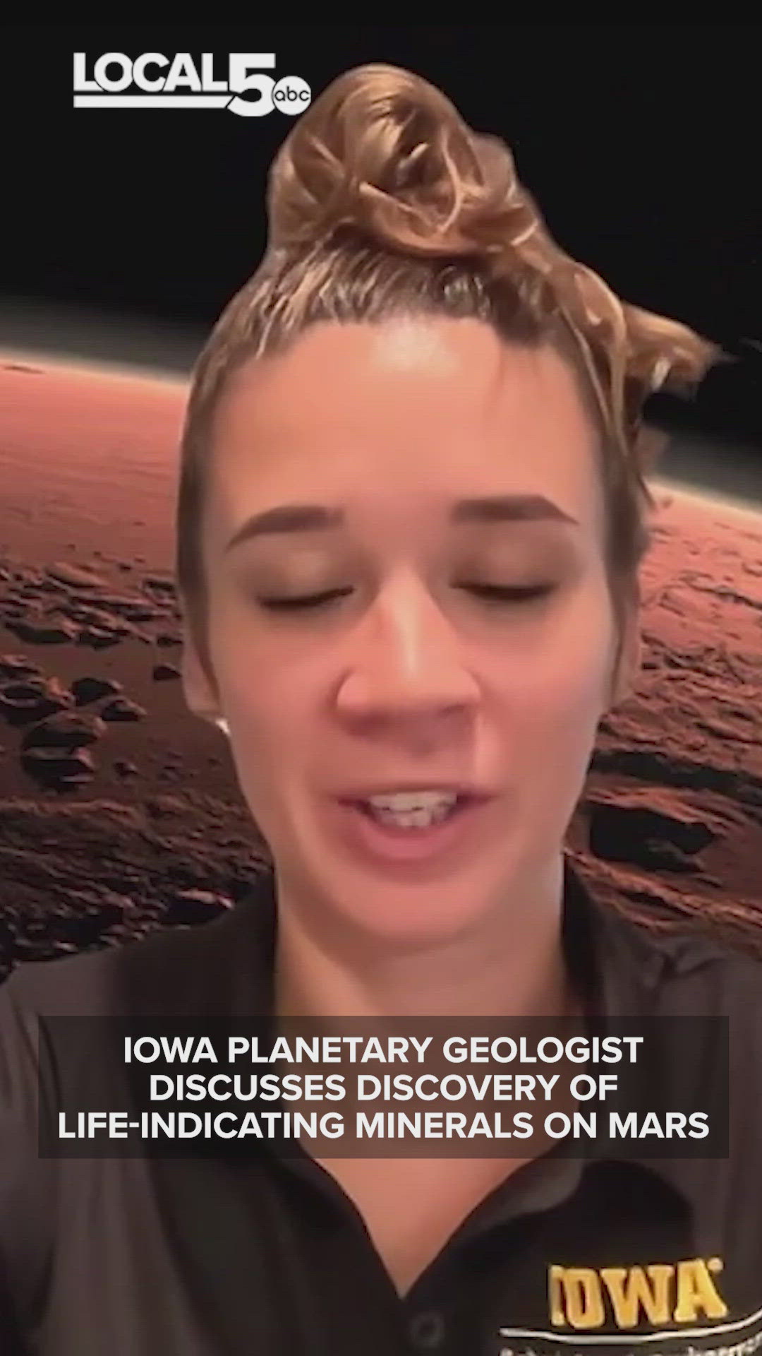 Iowa planetary geologist discusses discovery of life-indicating ...