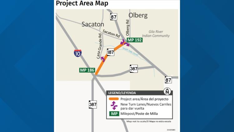 New ADOT project to reduce traffic congestion on State Route 187