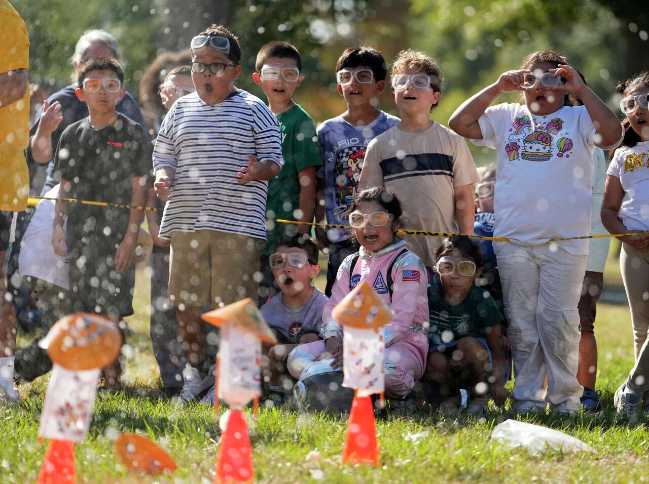 Herrera Elementary Students Launch Rockets for National STEAM Initiative