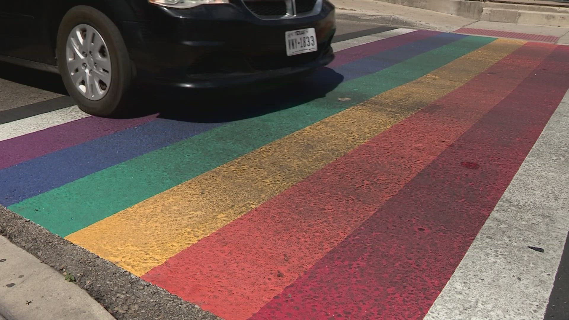 'Completely in the name of politics': SA's rainbow crosswalk at risk ...