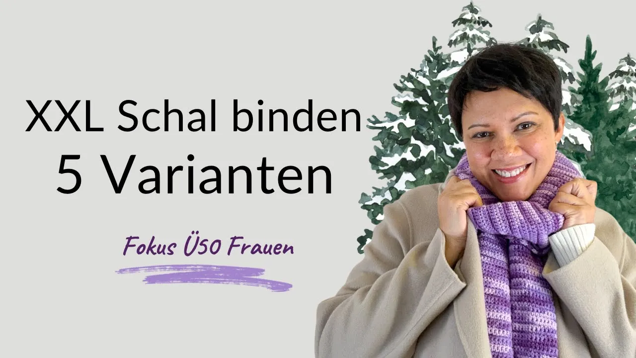 XXL Schal Binden – 5 Einfache Styling-Varianten, Die Jeder Nachmachen Kann
