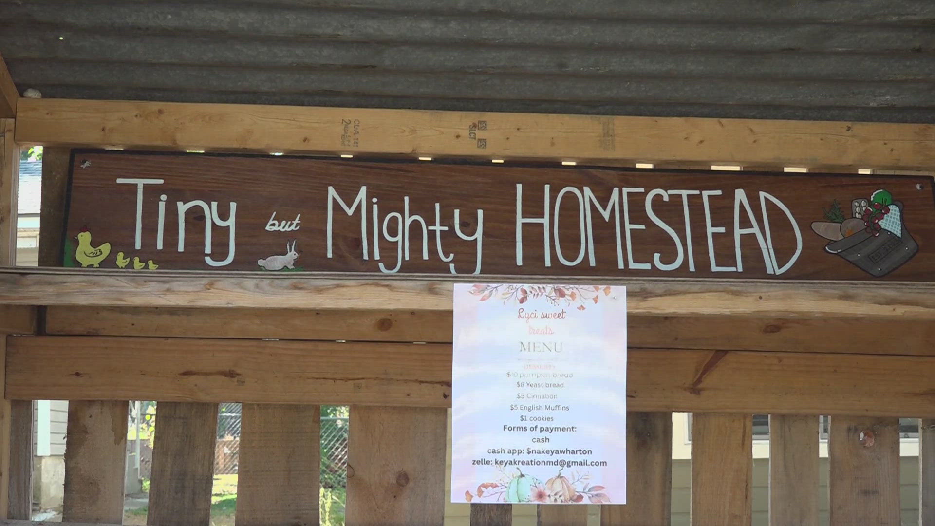 Nine-year-old Marlin girl runs weekend bakery from family farm stand