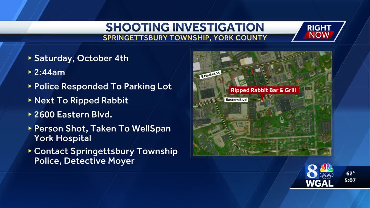 Shooting investigation underway in Springettsbury Township, York County