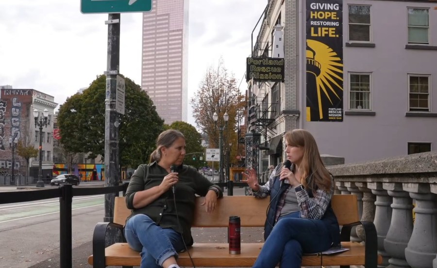 ‘Conversations on a Bench’ brings homelessness, recovery into national ...