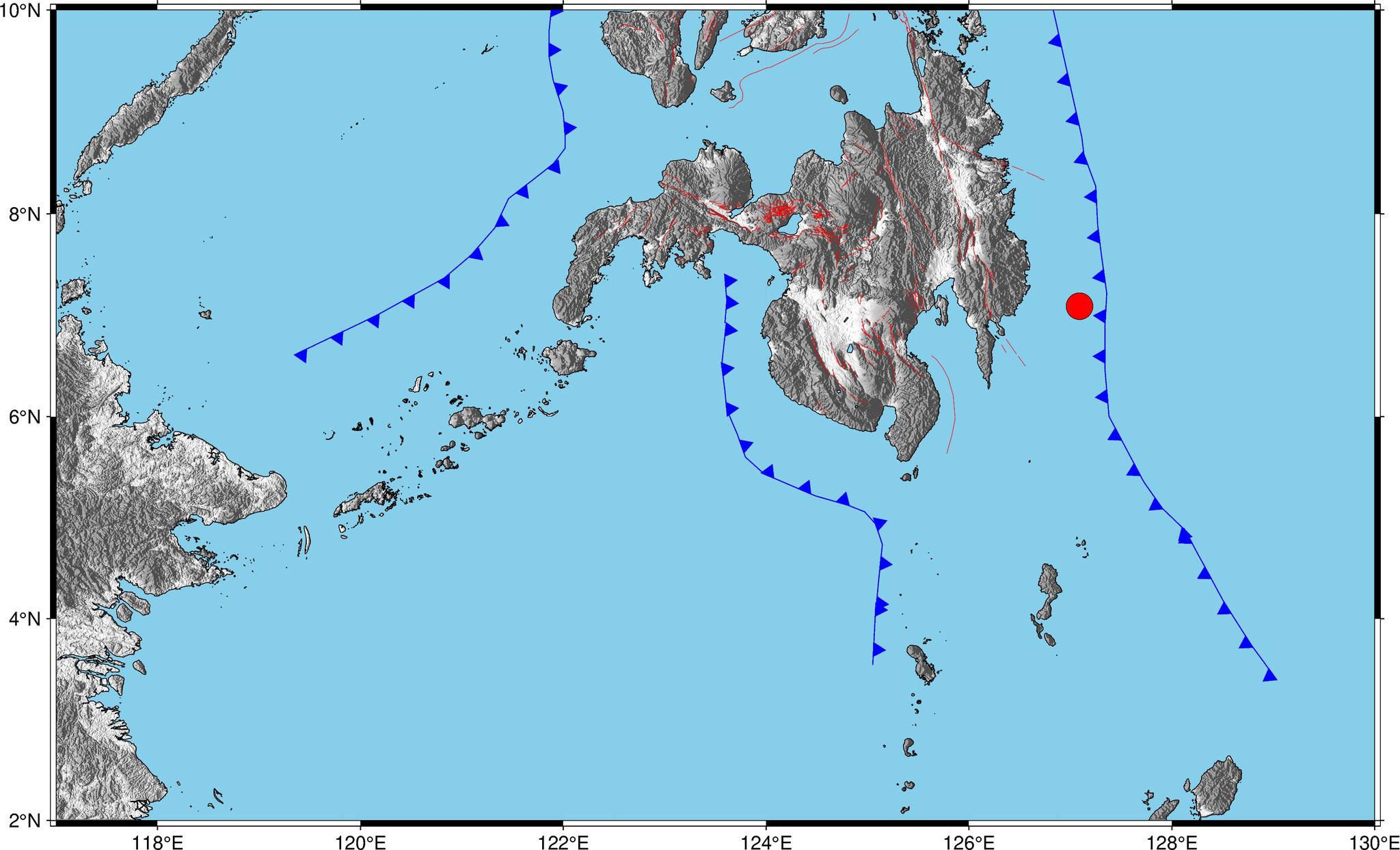Magnitude 7.4 earthquake hits offshore Manay, Davao Oriental