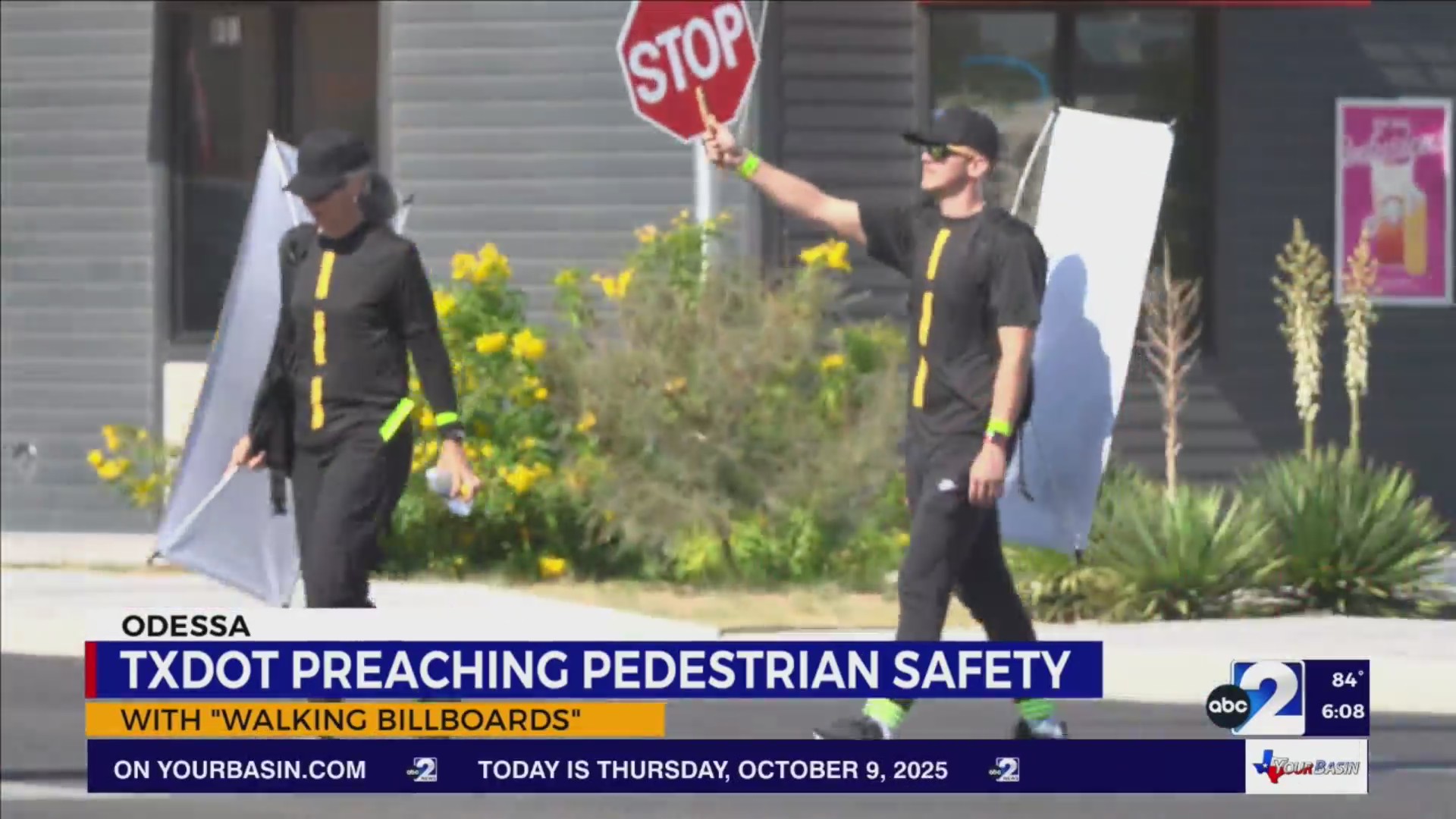 TxDOT's campaign in Odessa focuses on pedestrian safety