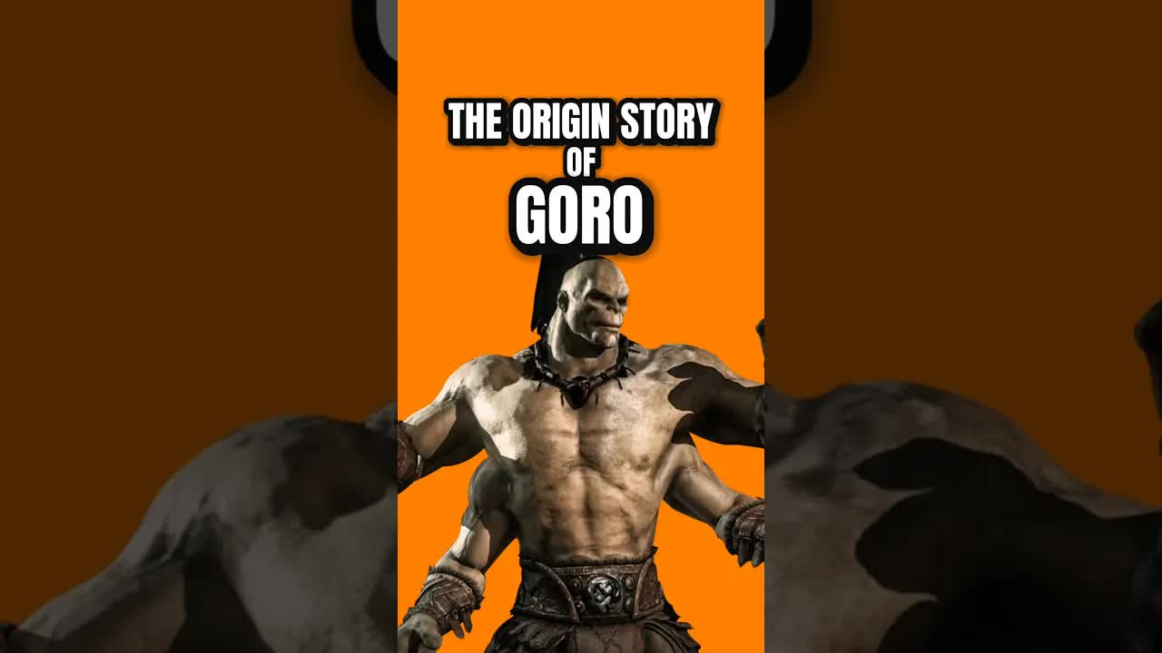 Who is Goro? #mortalkombat
