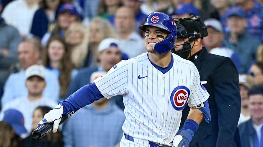 Matt Shaw's wife Danielle flexes custom '6' Cubs fit with husband ...