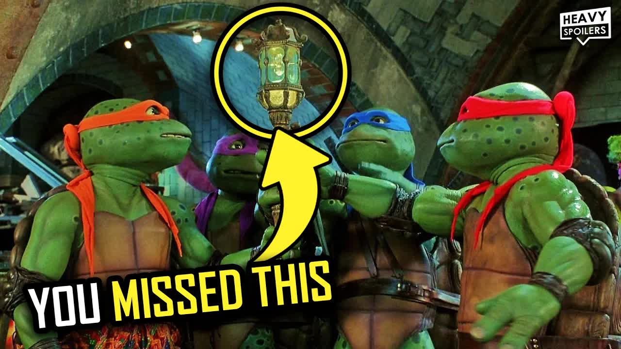 Teenage Mutant Ninja Turtles III (1993) breakdown | Every Easter egg ...
