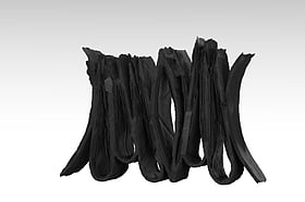 Bloody Dark Body features works that transform graphite and wood into ...