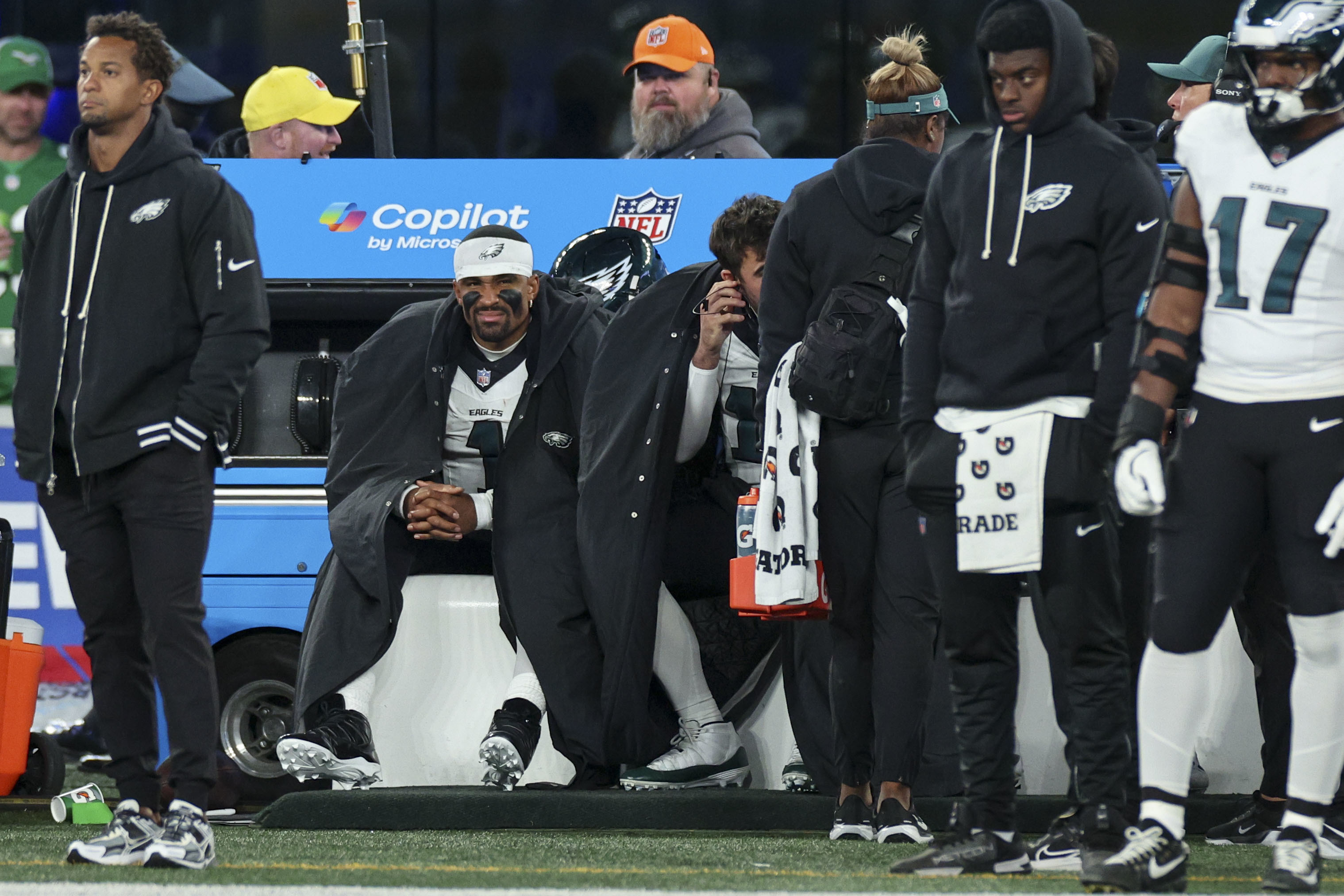 Eagles join the Philly sports misery and wilt in the second half vs ...