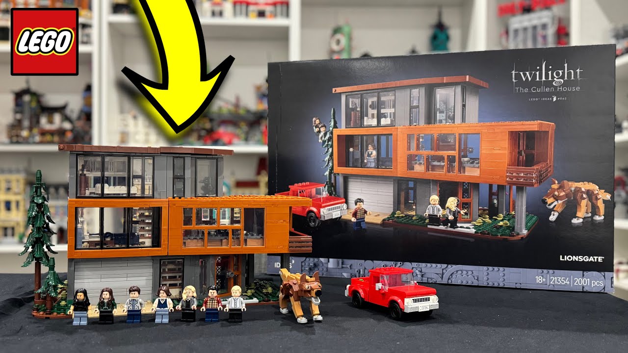 Unboxing & Building LEGO 21354 – The Cullen House from Twilight
