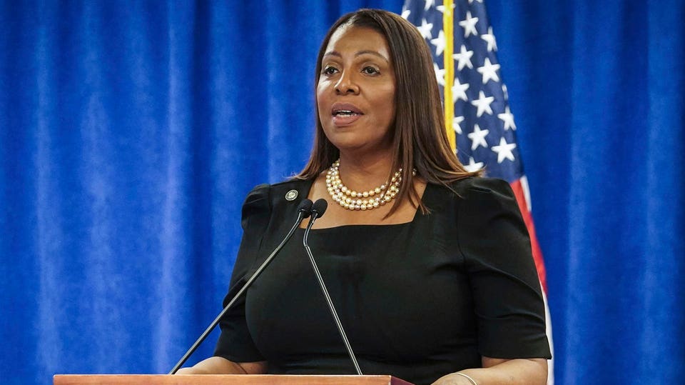 ‘President’s Desperate Weaponization Of…Justice System: Letitia James ...