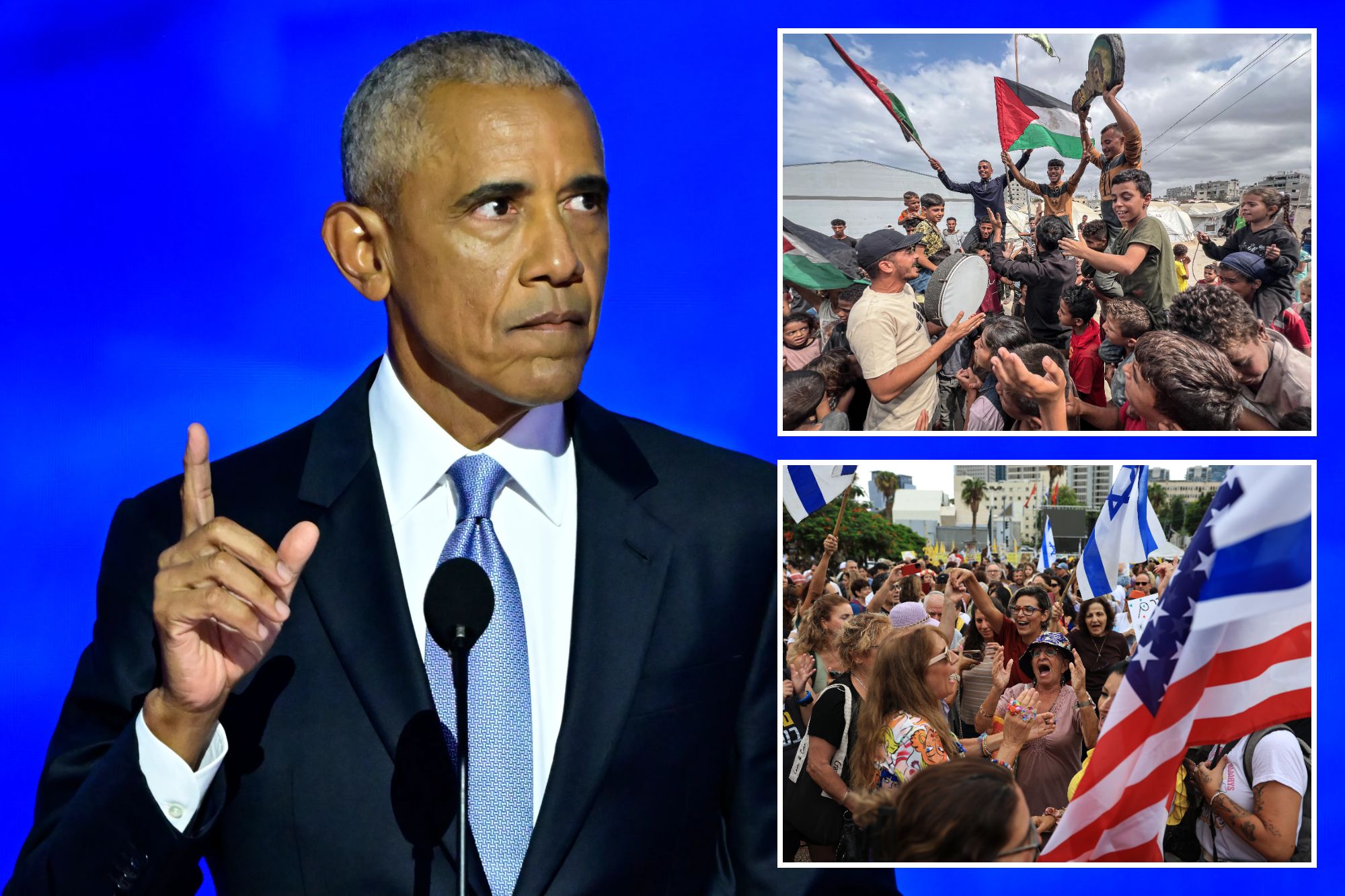 Obama called out for omitting Trump in post applauding Gaza peace deal ...