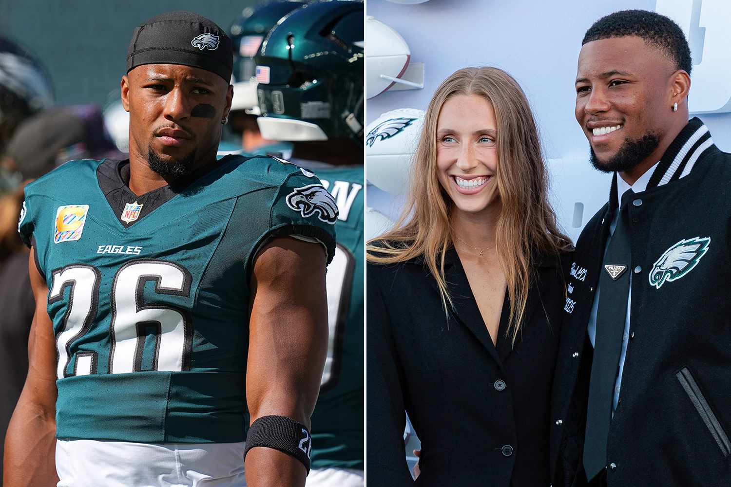 Who Is Saquon Barkley's Fiancée, Anna Congdon? All About the Eagles ...