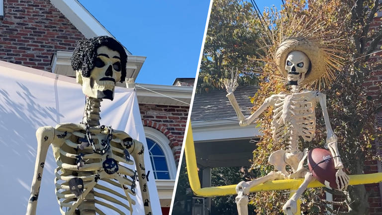 ‘Bad Boney' Halloween display in Massachusetts honors the rapper in a ...