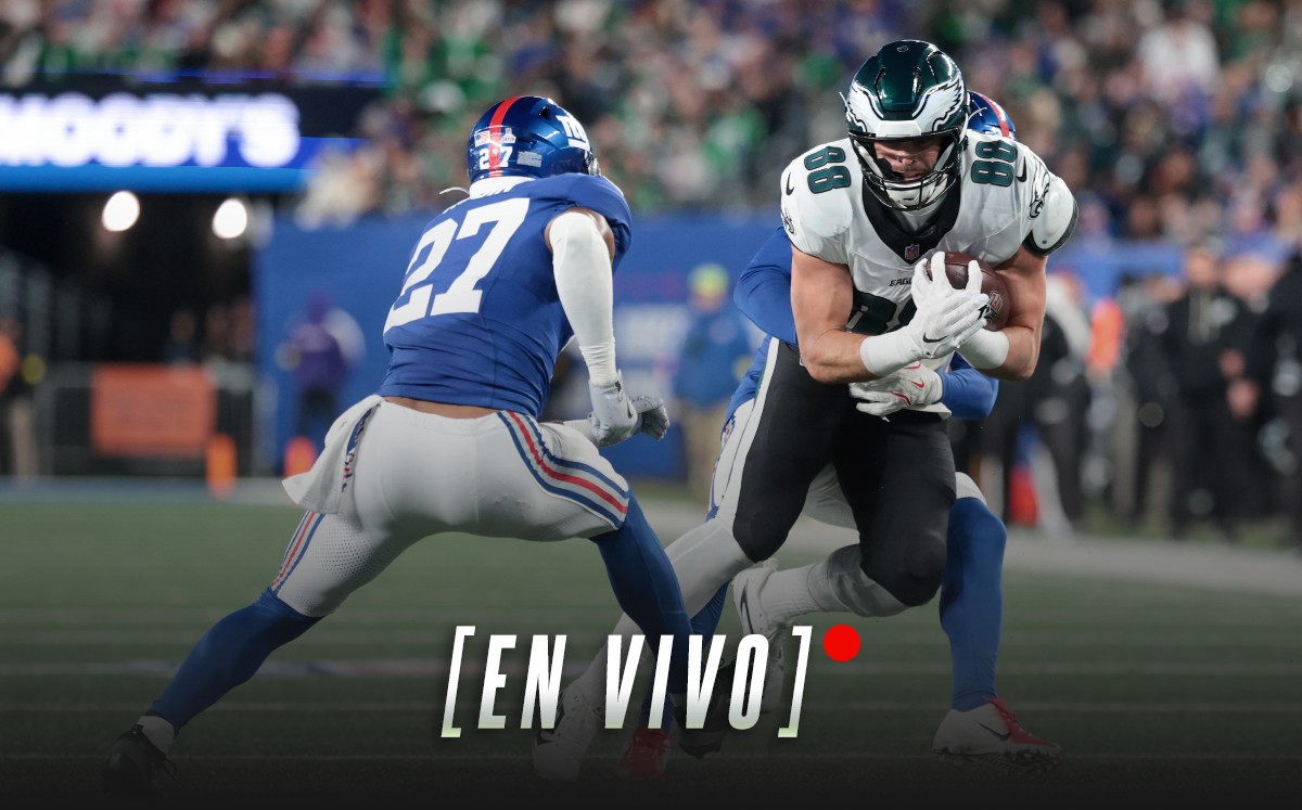 Eagles vs. Giants EN VIVO: Ver juego de la Semana 6 en México 2025 NFL HOY