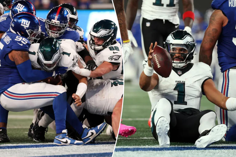 Eagles score touchdown after four straight Tush Push plays — and NFL ...