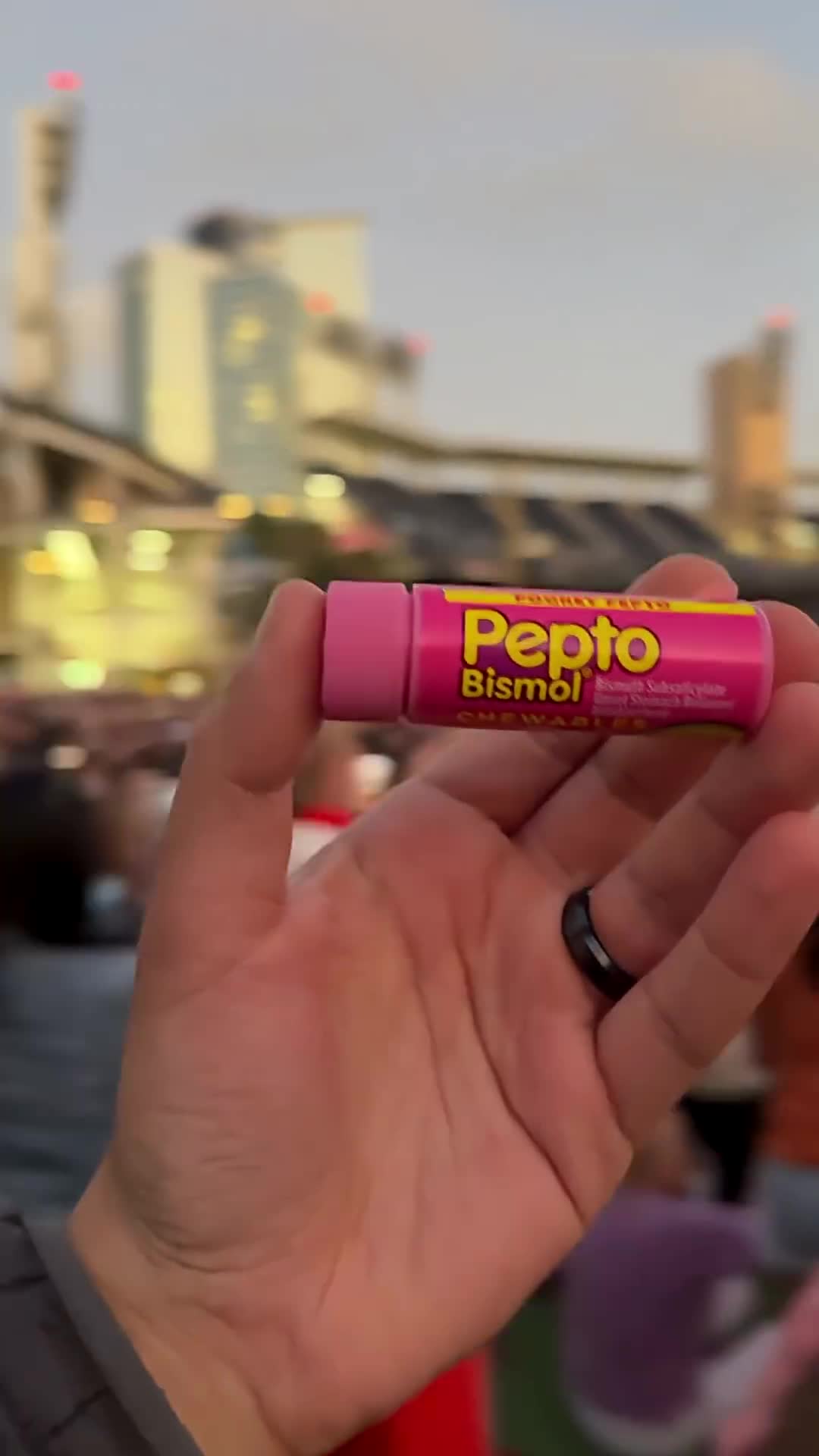 The world roots for Pepto and Pepto roots for you