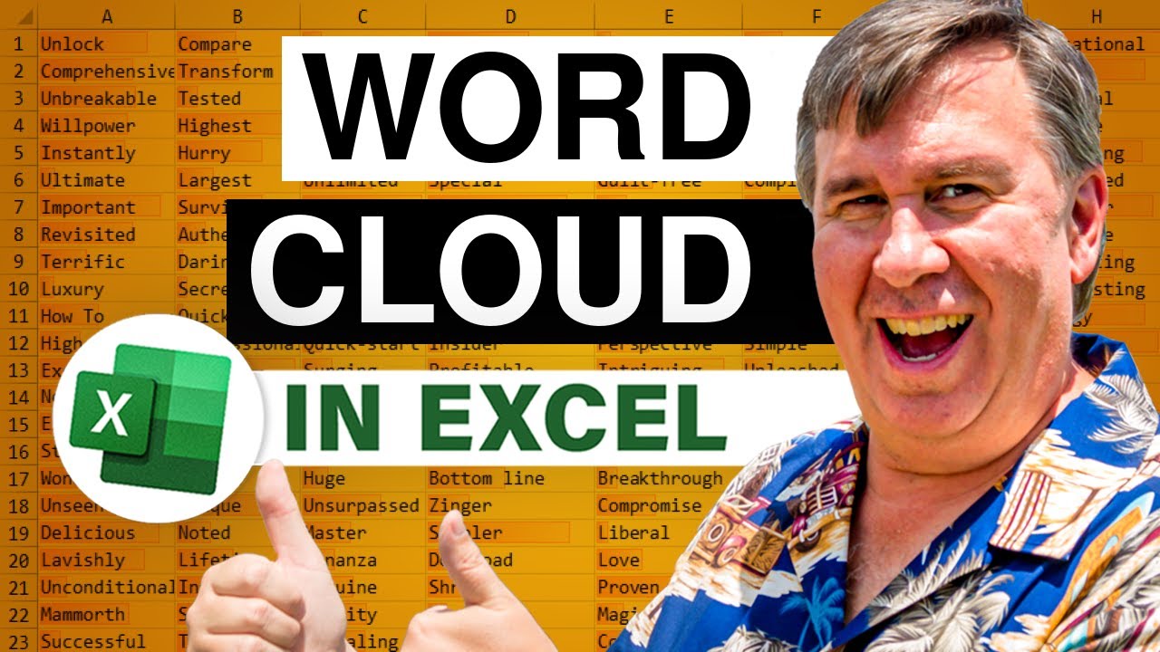 Generate Word Clouds in Excel — Easy Copilot + Python Tutorial