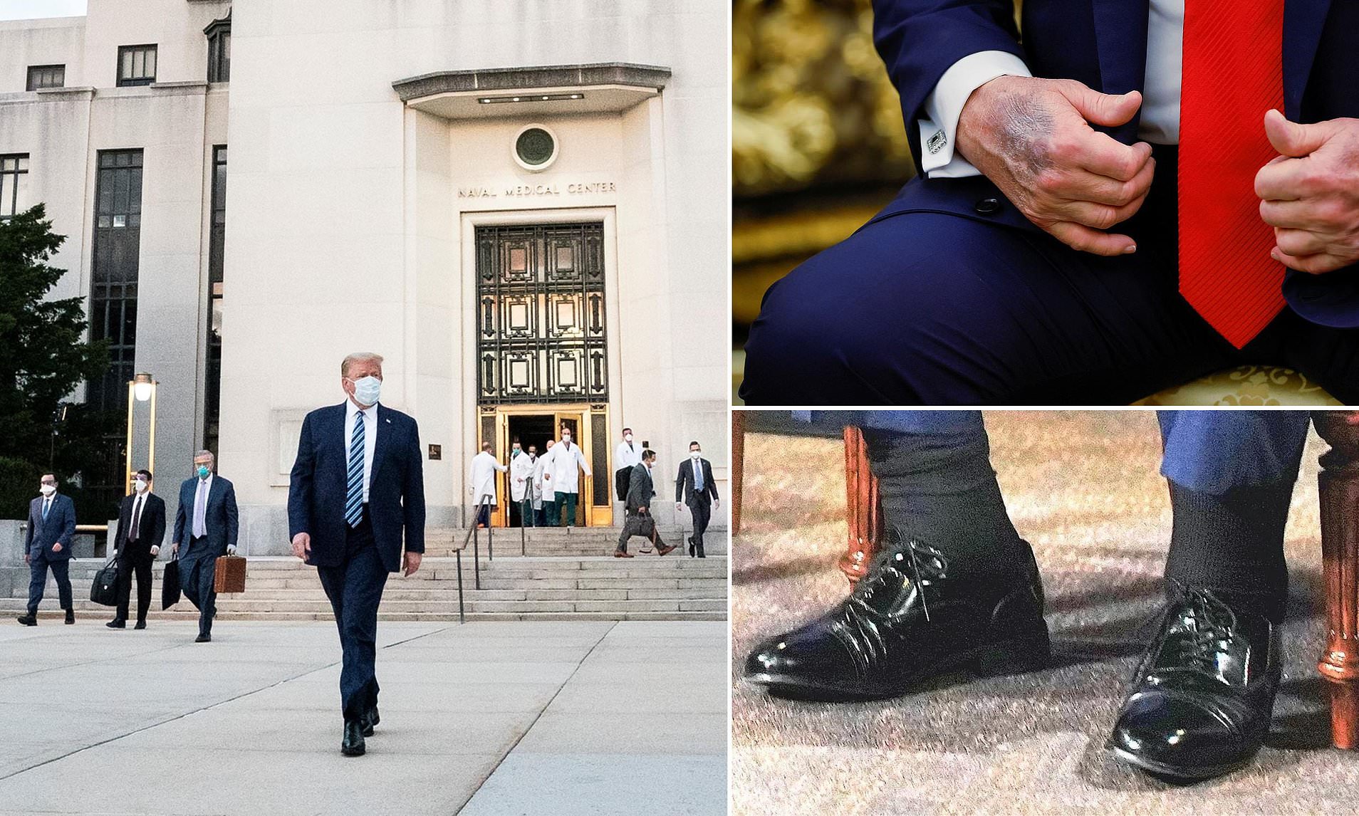 Trump returns to hospital for 'routine annual check-up' - for the ...