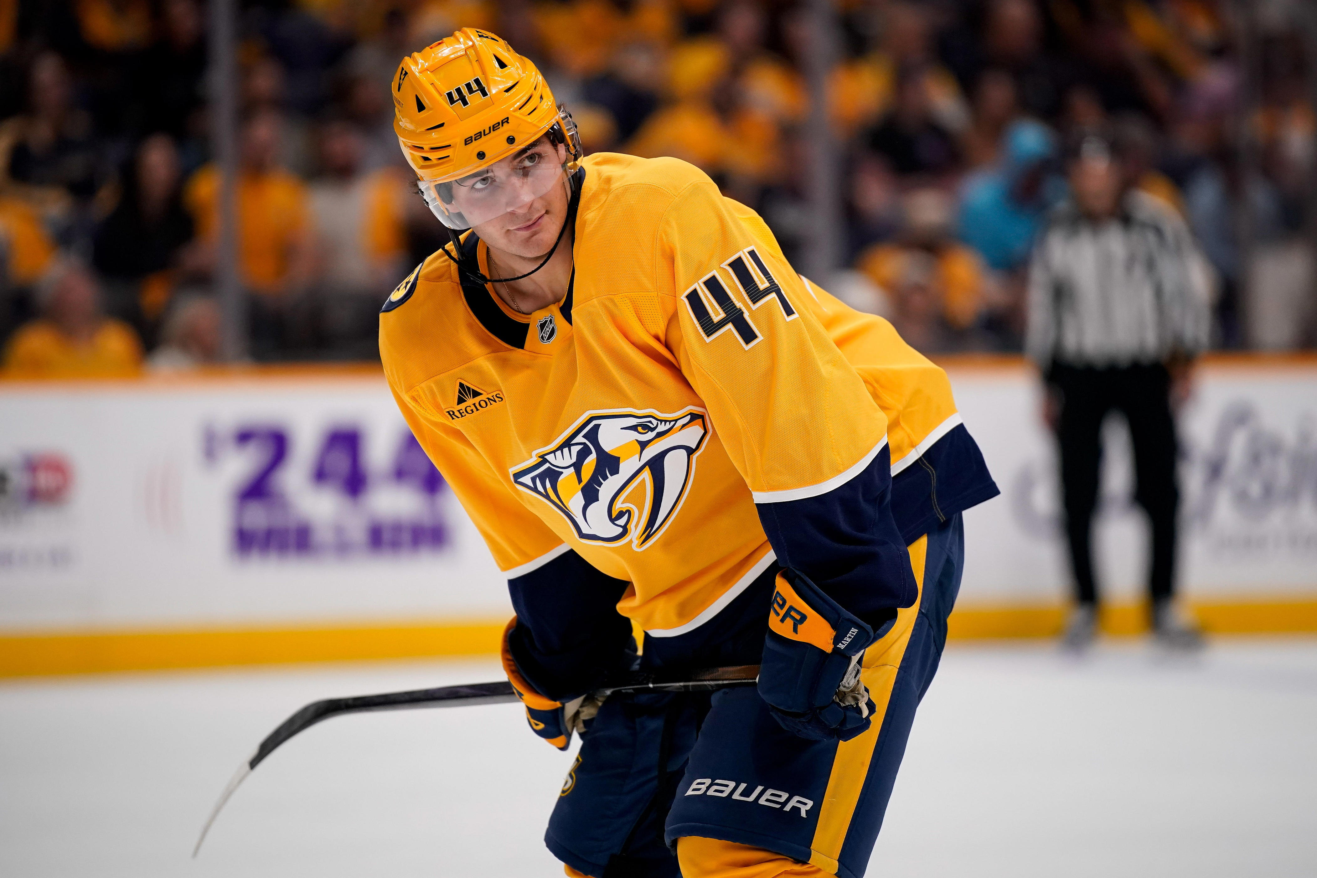 Nashville Predators prospect Brady Martin scores thrilling between-the ...