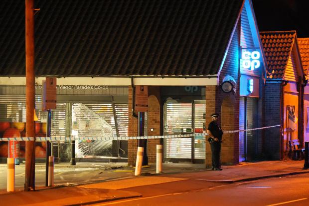 Late-night police incident at Co-op store