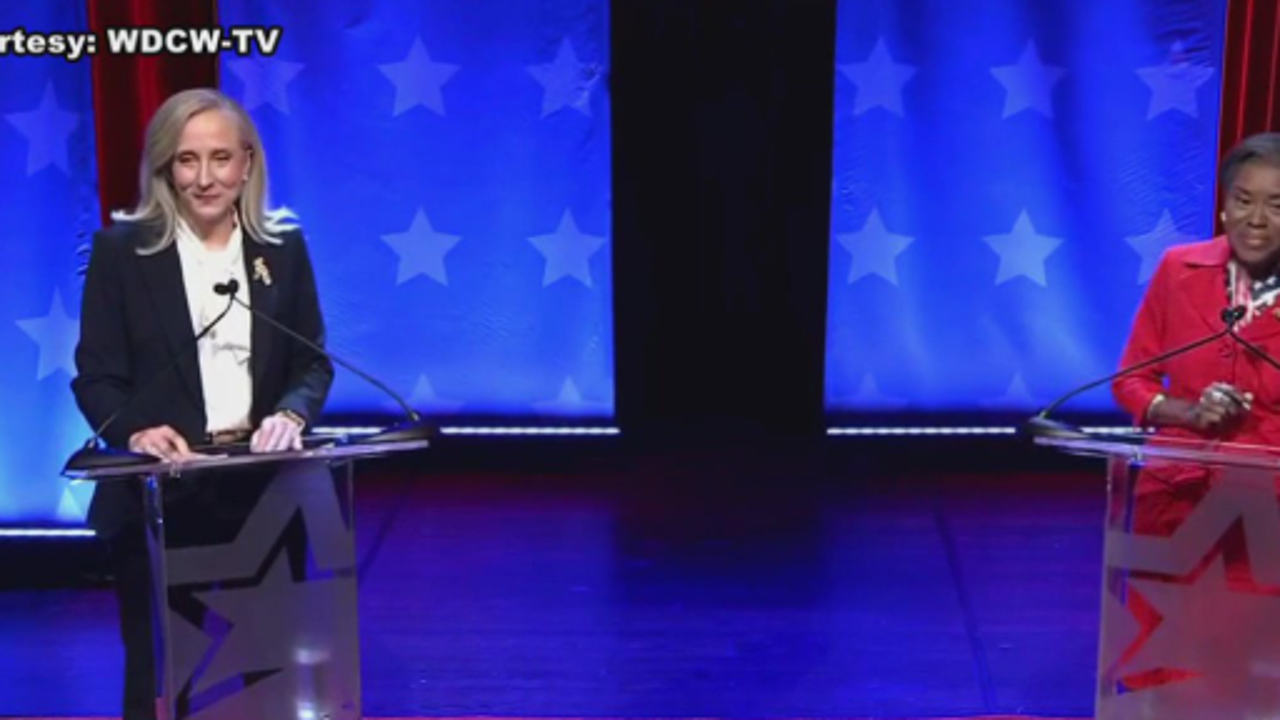 Spanberger and Winsome Earle-Sears spar in only debate of Virginia's ...