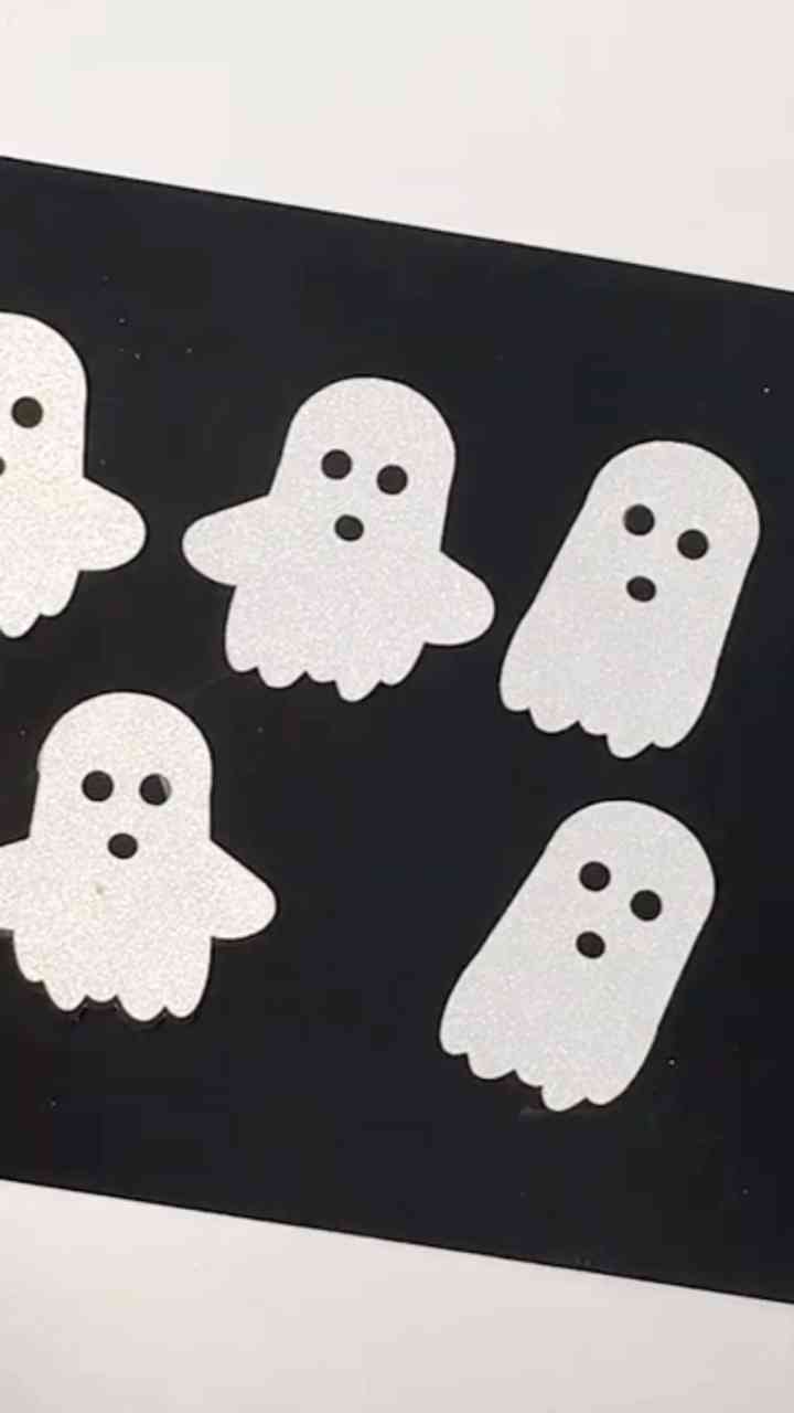 Make the Cutest Halloween Ghosts in Cricut Design Space, Easy & Fun!