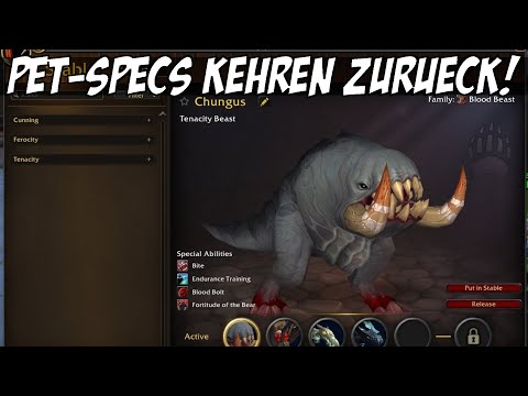 Hunter-Community ist begeistert: Specs für Pets kehren mit Patch 11.1 ...