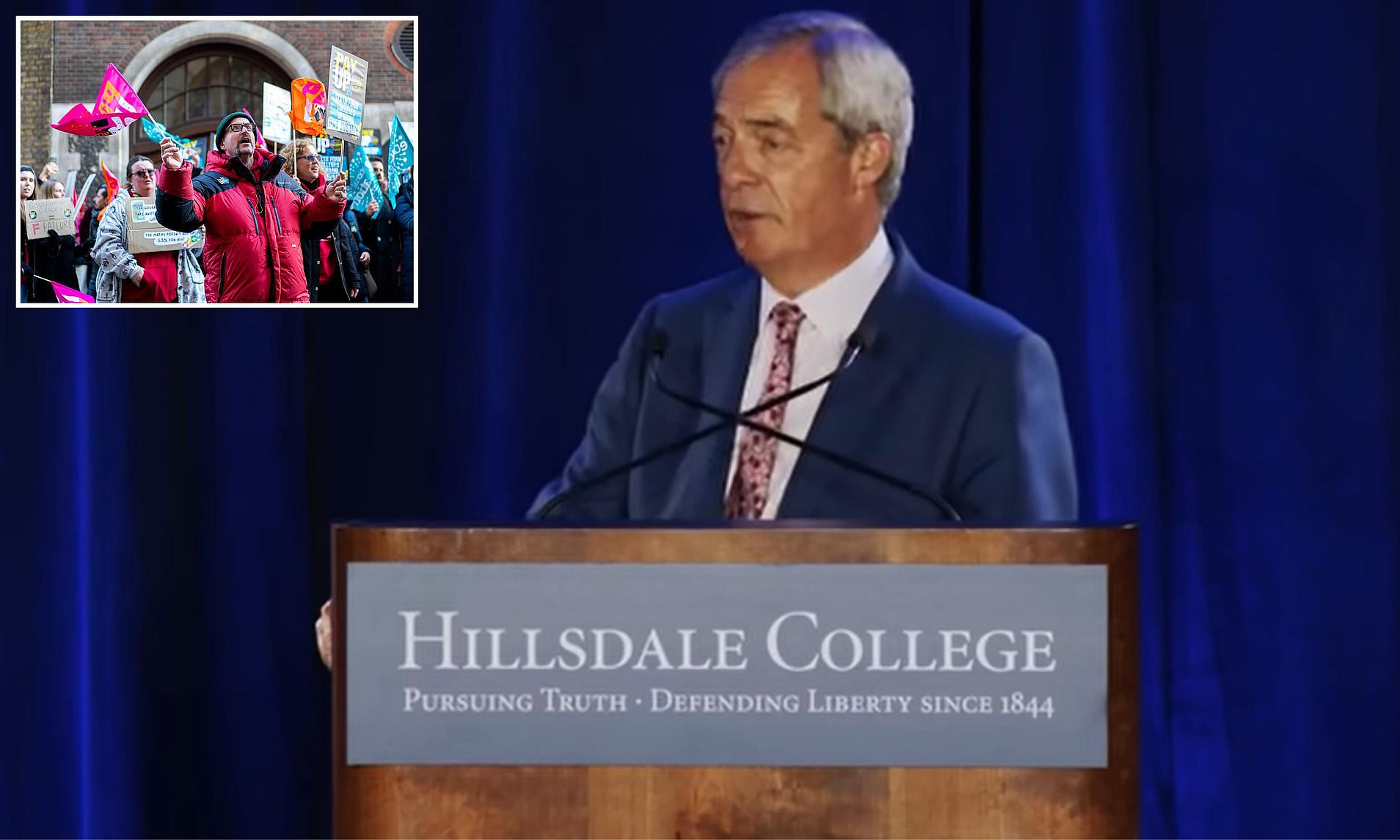 Nigel Farage accuses 'Marxist' teachers of 'poisoning our kids' on race ...