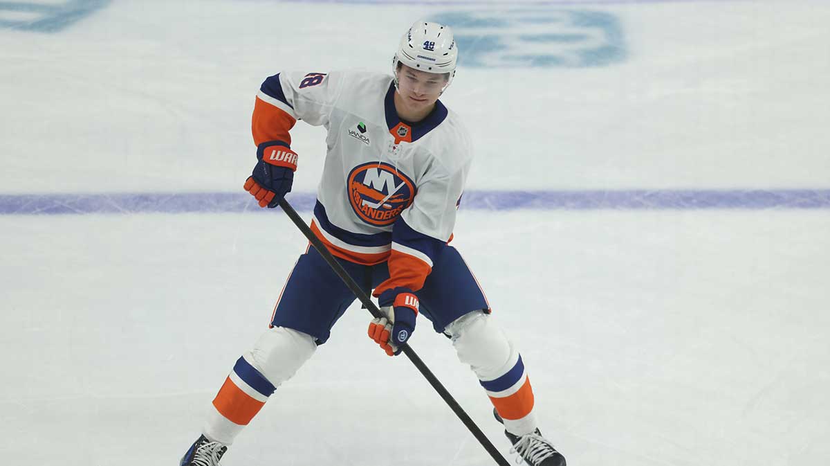 Islanders rookie Matthew Schaefer’s instant reaction to NHL debut