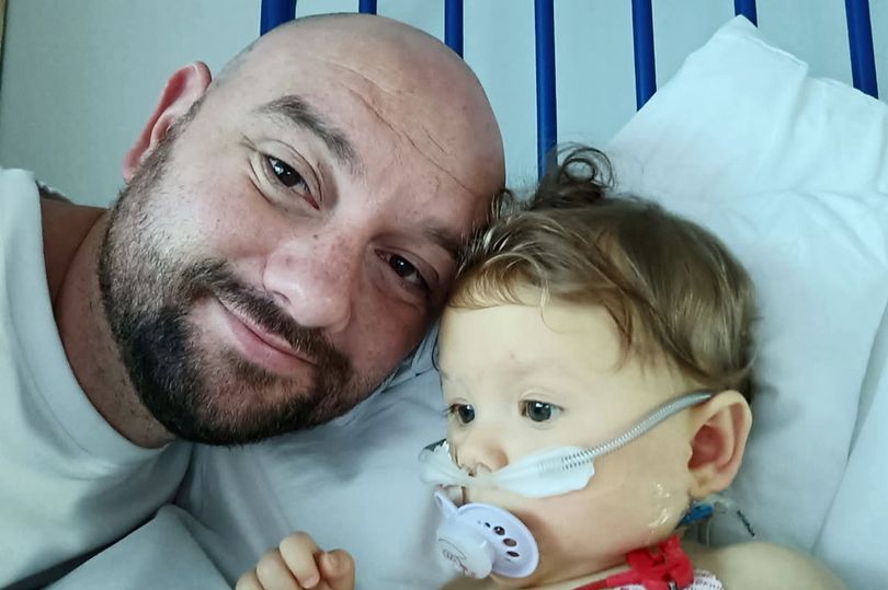 Cardiff baby's red ears and throat mistaken as infection before she ...