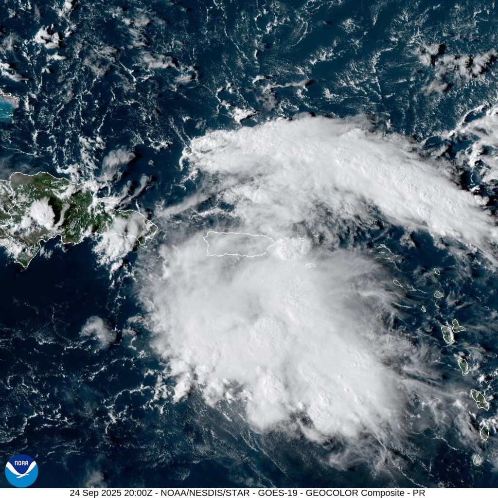 Hurricane could merge with second storm and form mega system