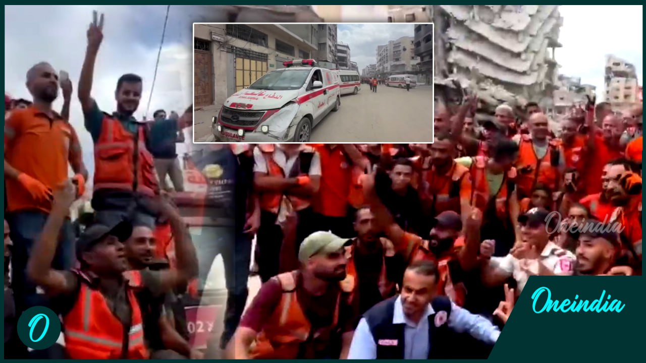 Gaza Peace Deal takes effect as Red Cross Aid vehicles enter Gaza