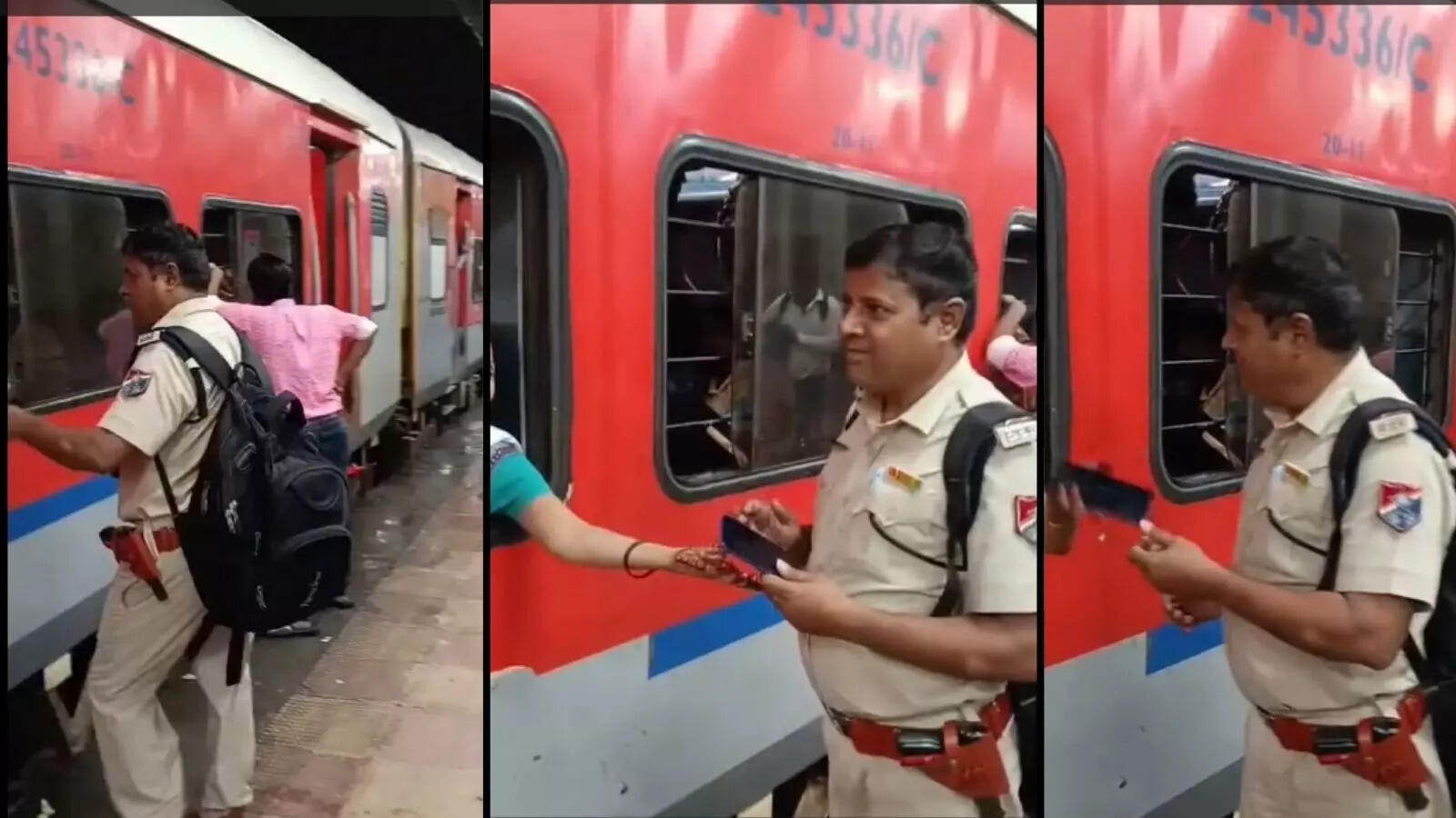 Why A Woman’s Phone Was Snatched By An Indian Cop On Train
