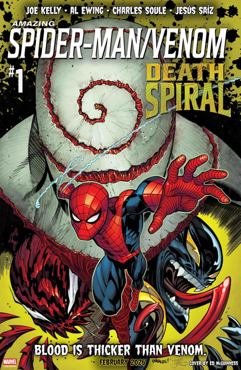 Marvel Reveals Deadly Spider-Man x Venom Crossover