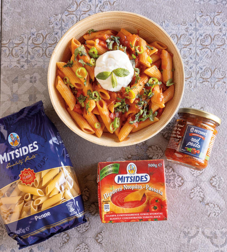 Πένες με γεύση «peri-peri»