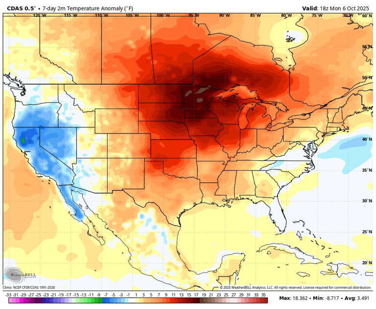 October heat wave in Houston is part of record warmth across U.S.