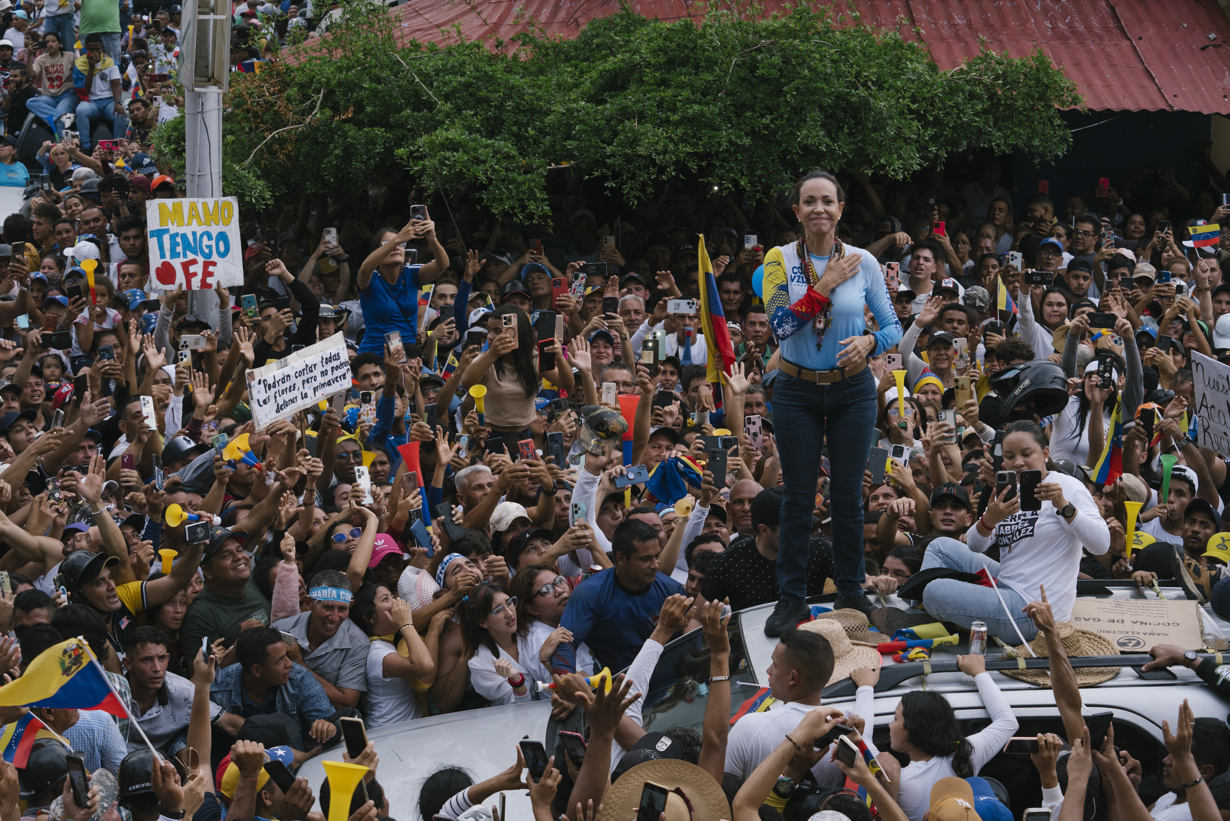 María Corina Machado, Venezuelan opposition leader, wins Nobel Peace Prize