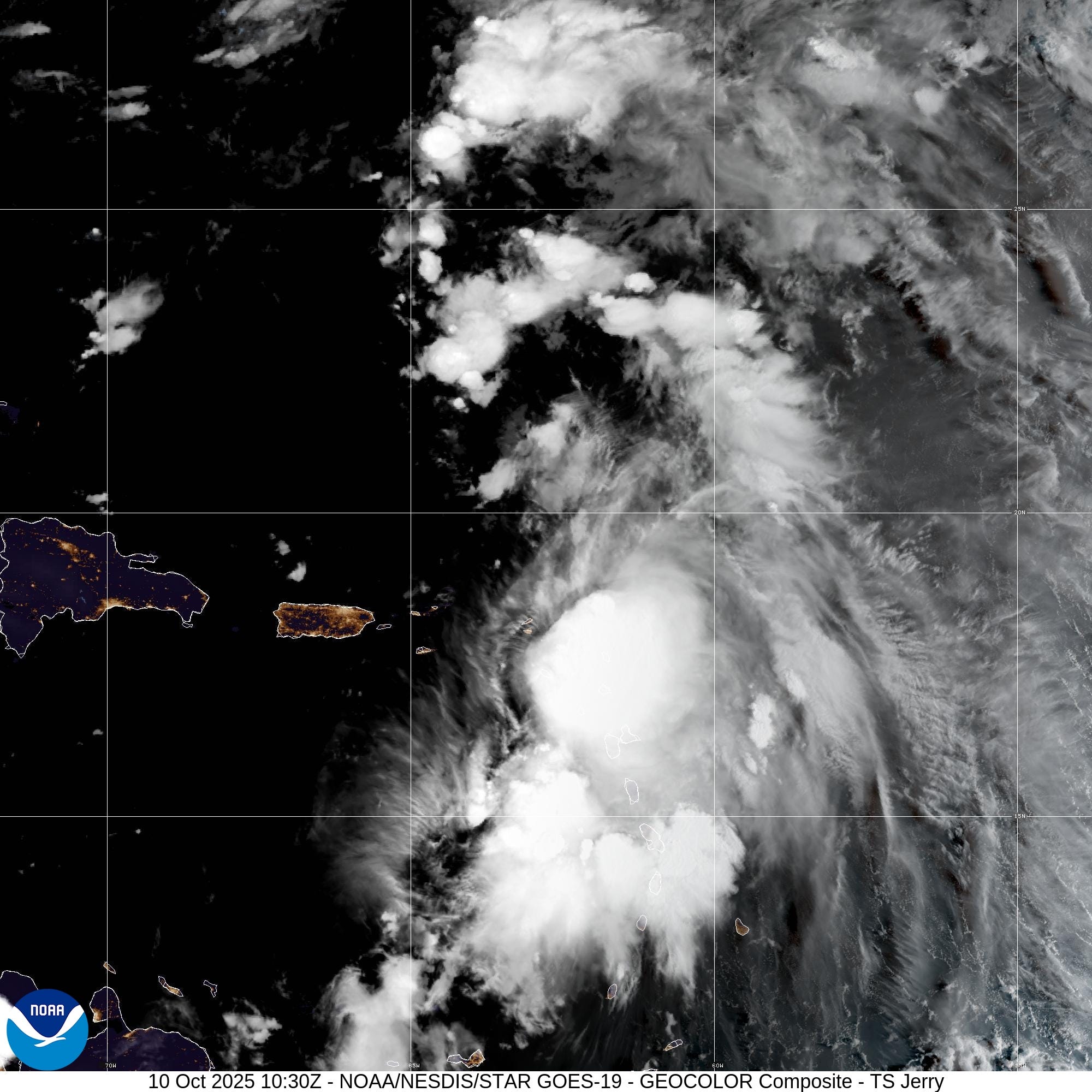 National Hurricane Center revises Tropical Storm Jerry forecast. Any ...