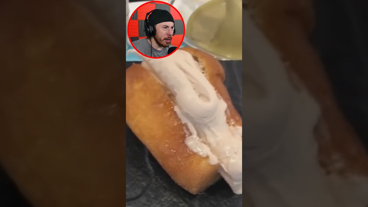 A challenge to avoid getting hungry while watching food