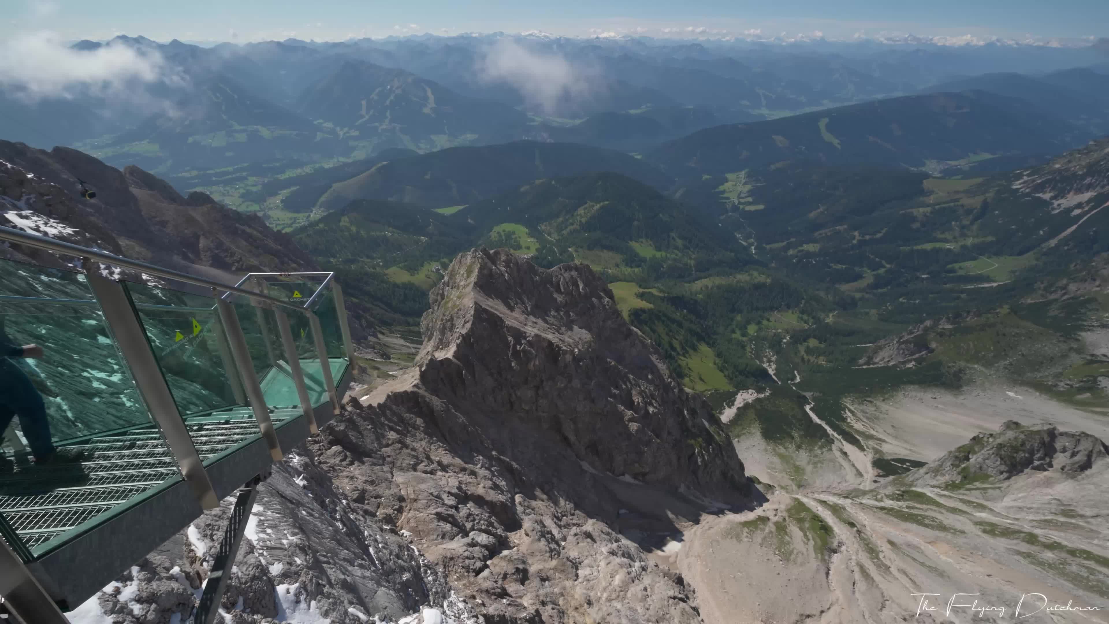 Dachstein Skywalk Oostenrijk – Beleef het Uitzicht boven de Alpen (4K)