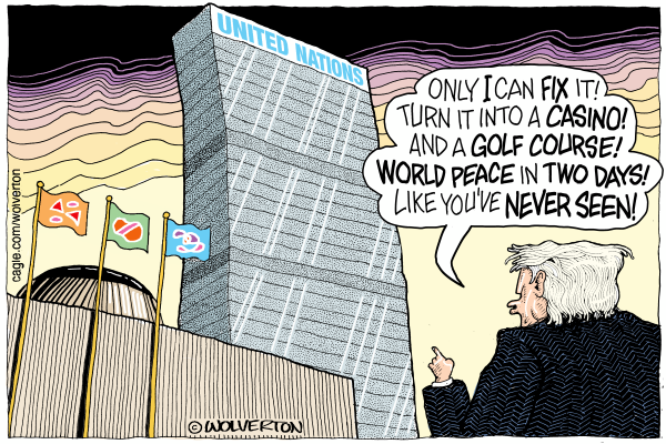 Editorial Cartoons: Monte Wolverton's Latest