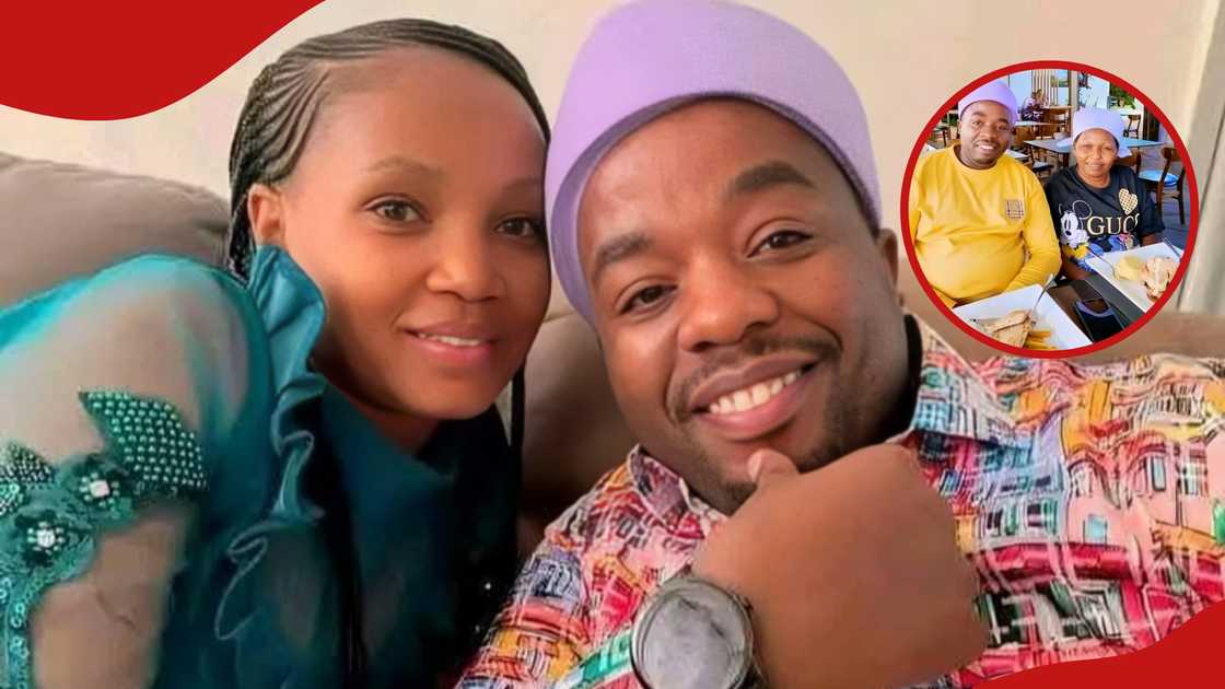 Karangu Muraya, 2nd wife spark buzz with pregnancy joke after fallout with Triza