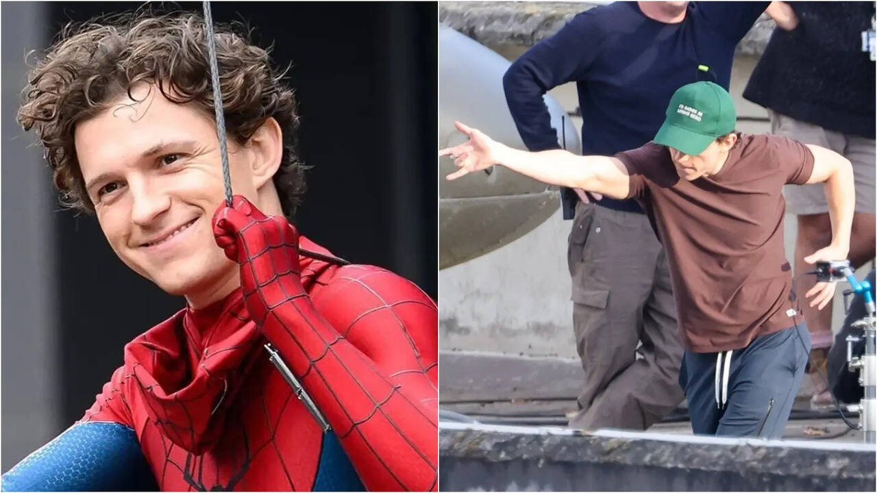 Tom Holland Resumes Spider-Man Brand New Day Shoot, But Leaked Photos ...