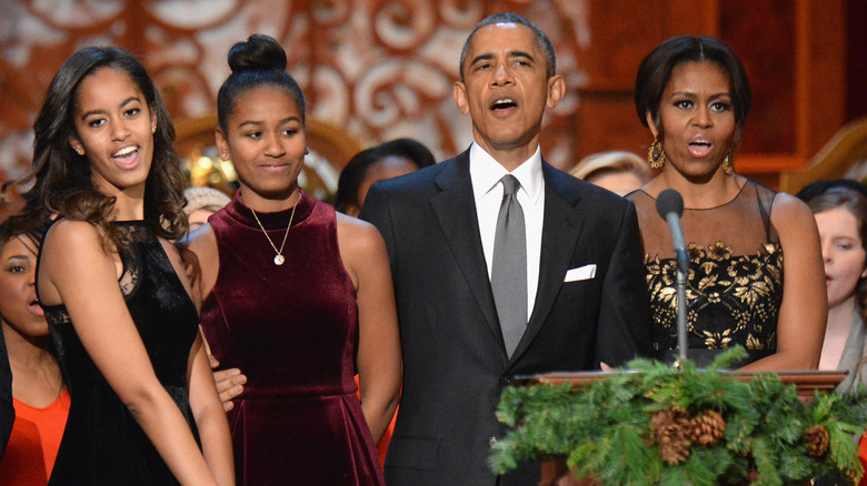 Barack Obama's Sweetest Father-Daughter Moments With Sasha And Malia
